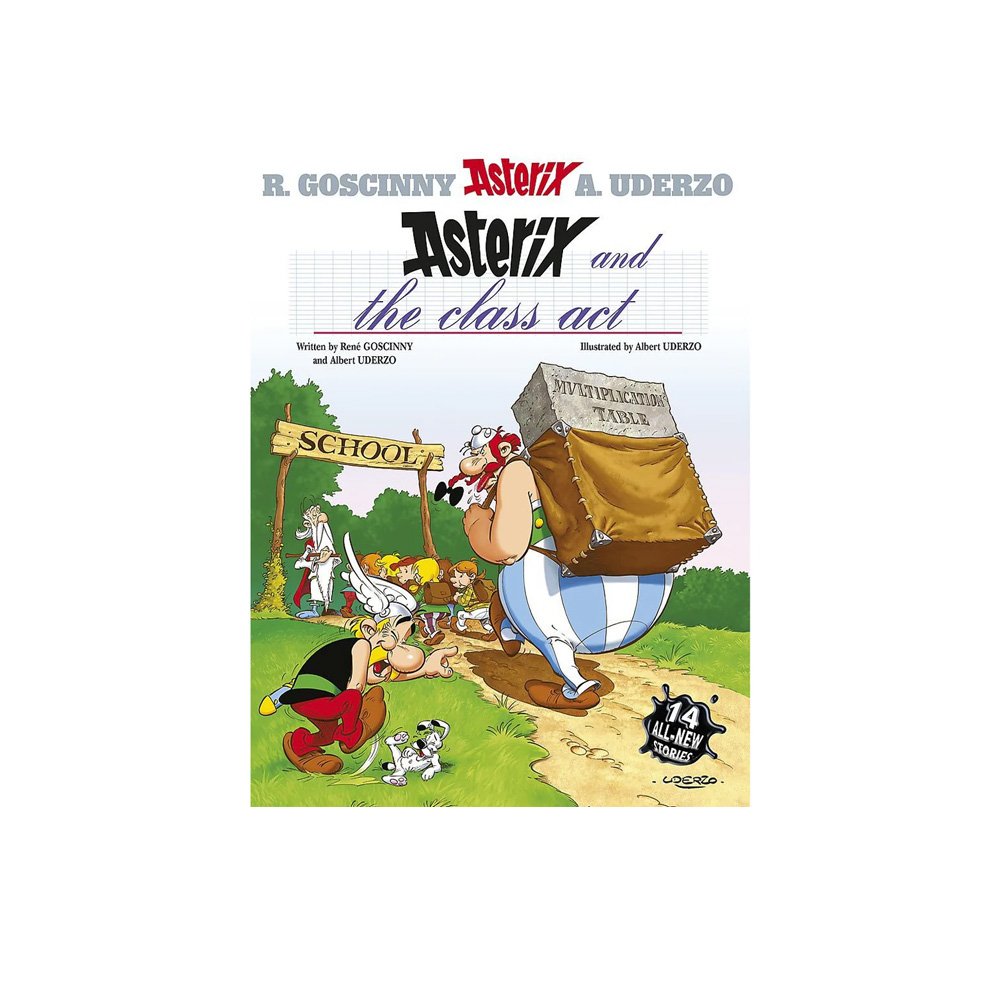 Asterix and Obelix 32 : Asterix and the Class Act : Comic Book - BOOKS4LIFE