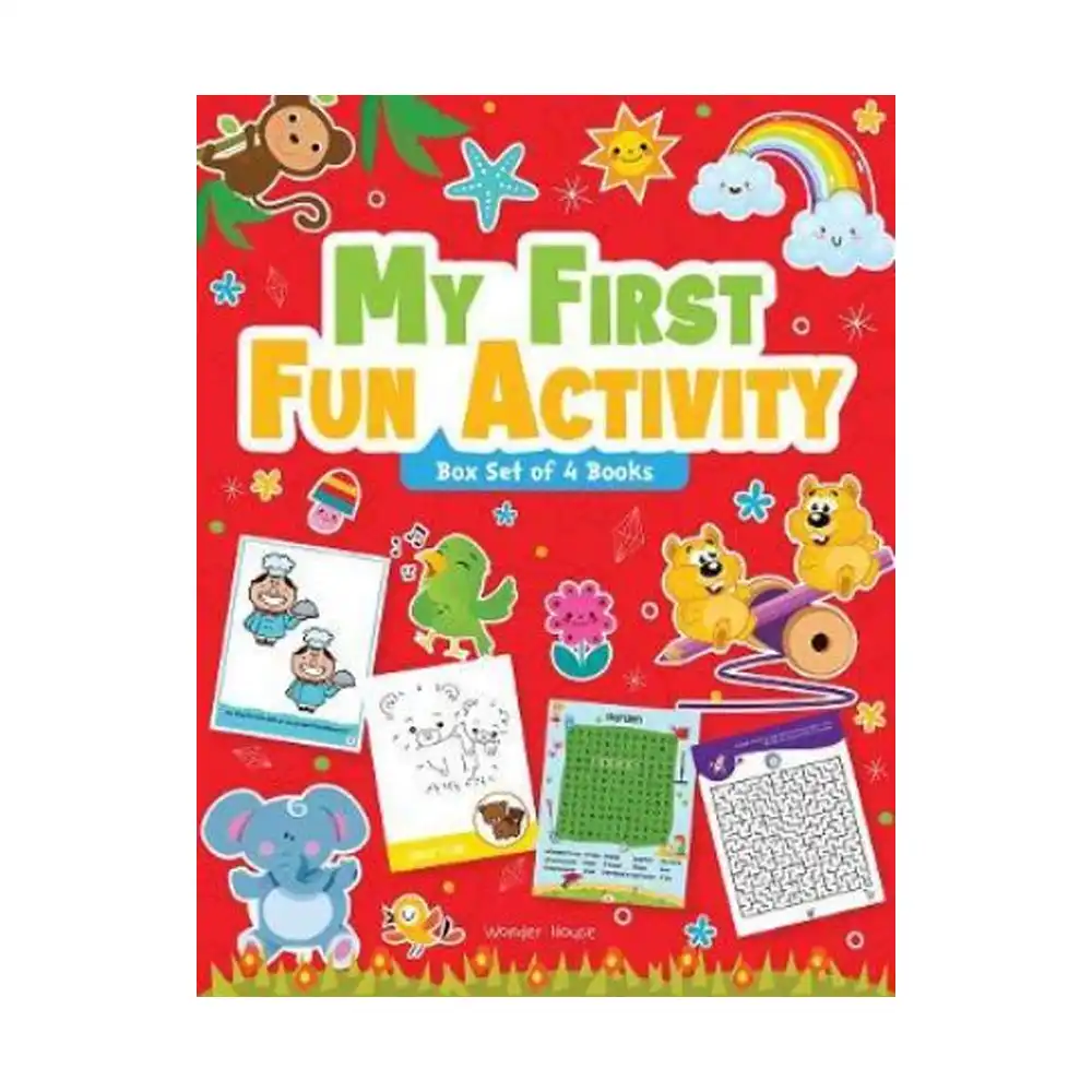 My First Fun Activity : 4 Books Box set : Spot the Difference Mazes ...